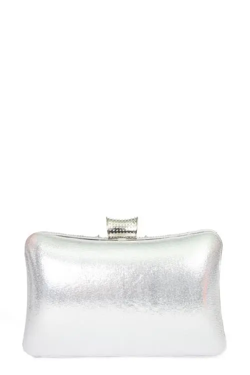 LAUREN LORRAINE Addy Clutch - Silver