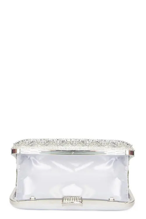 LAUREN LORRAINE Addy Clutch - Silver