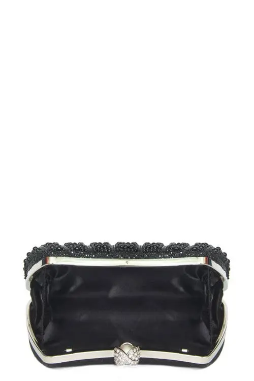 LAUREN LORRAINE Erin Clutch - Black
