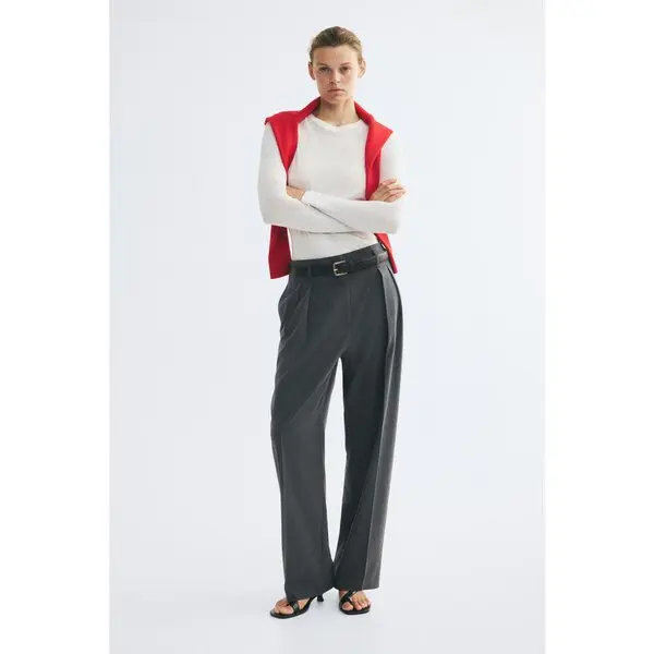 H&M Dress Pants With Belt