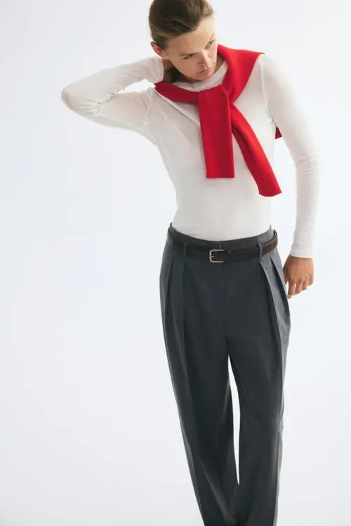 H&M Dress Pants With Belt