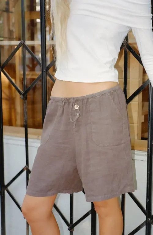 ODDLI Linen Shorts