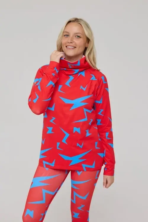 OOSC CLOTHING High Neck Baselayer Top Starman