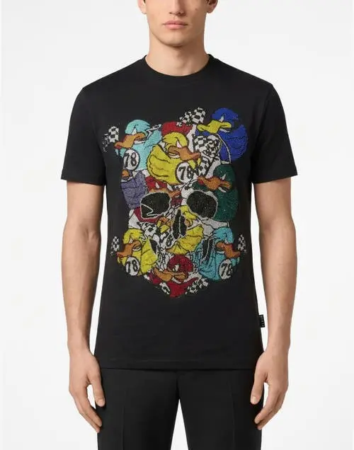 Philipp Plein Jersey T-shirt Plein Ducks Bling