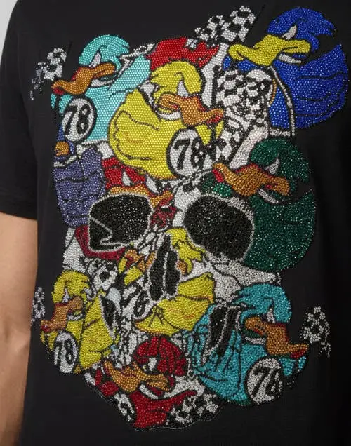 Philipp Plein Jersey T-shirt Plein Ducks Bling