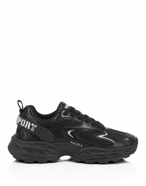 PLEIN SPORT Runner Pulse X Metallic - Black