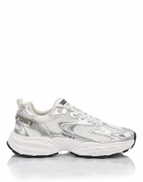 PLEIN SPORT Runner Pulse X Metallic - Grey/silver