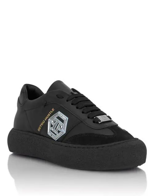 Philipp Plein Low-top Retro Hustle - Black/black