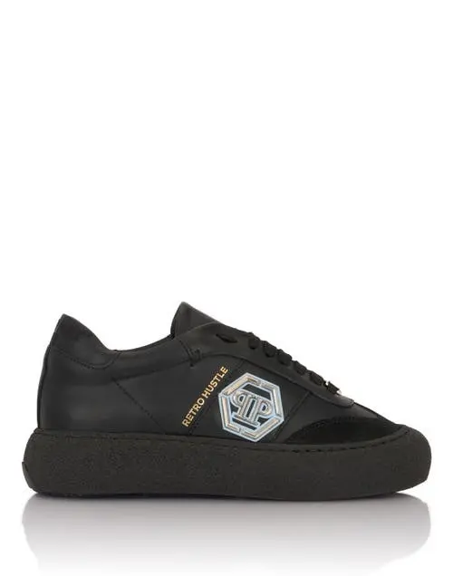 Philipp Plein Low-top Retro Hustle - Black/black