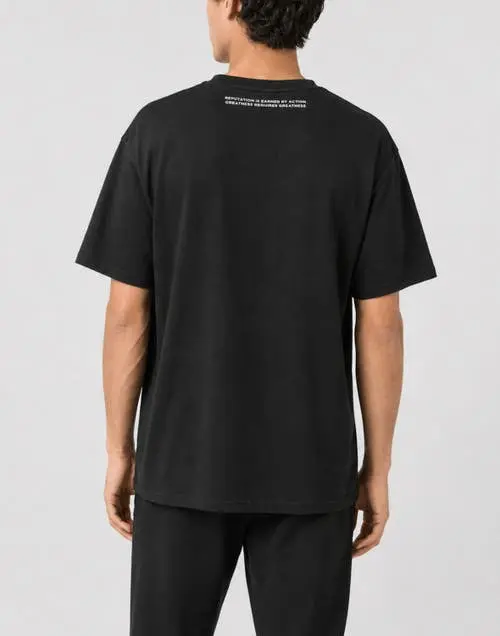 PLEIN SPORT Round Neck T-shirt Basic
