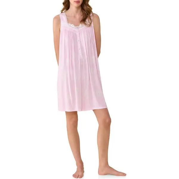 Eileen West Floral Chemise - Pink/fl