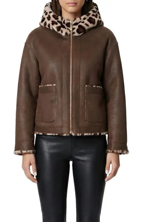 LYLA GRANT Fur-free Sheared Mink Jacket