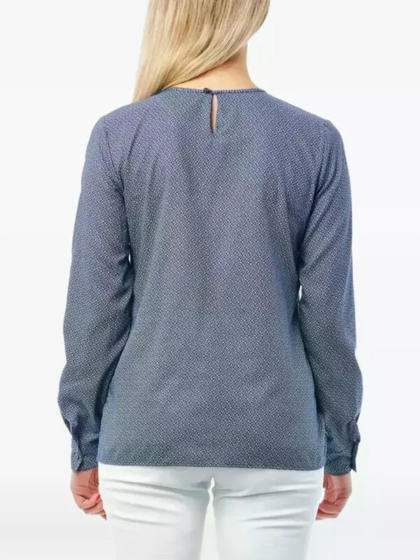 BAGUTTA Geometric-pattern Blouse