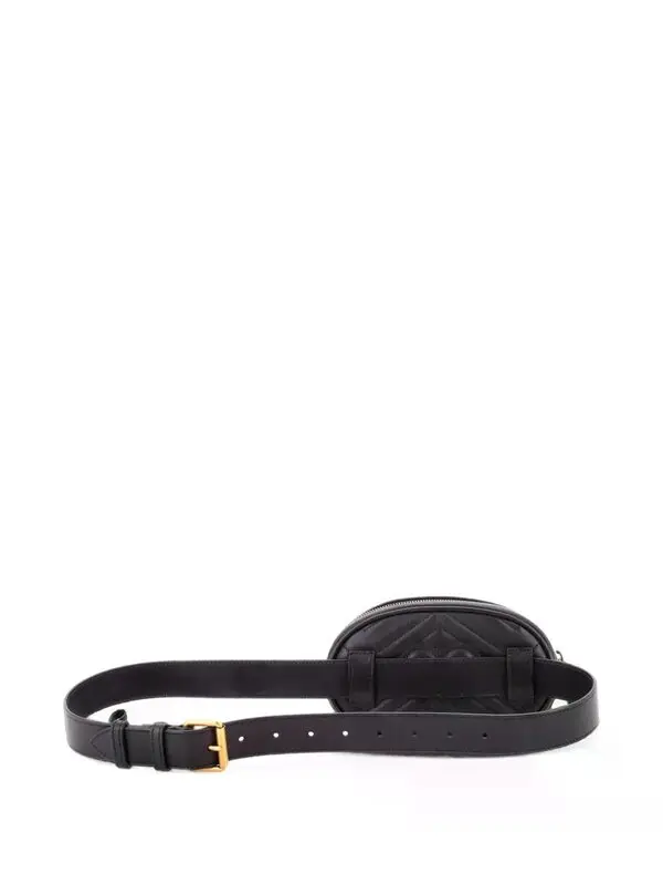Gucci Gg Marmont Matelasse Leather Belt Bag