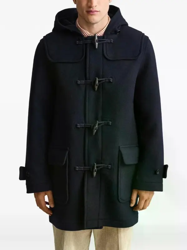 Gant Hooded Toggle-fastening Duffle Coat