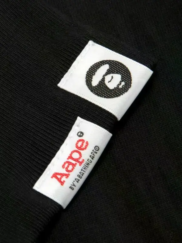 AAPE BY *A BATHING APE Logo-print Long-sleeve T-shirt
