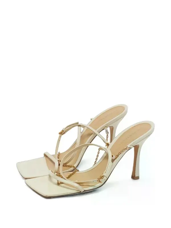 Bottega Veneta Stretch Leather Ankle-strap Sandals