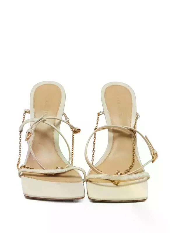 Bottega Veneta Stretch Leather Ankle-strap Sandals