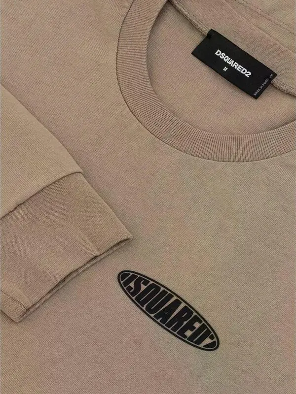 Dsquared2 Logo-print Kangaroo-pocket T-shirt