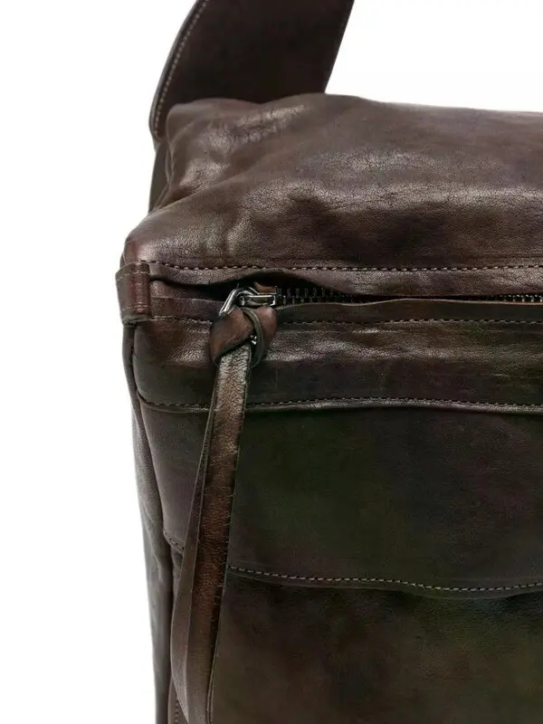 SOMMET Cube Leather Shoulder Bag