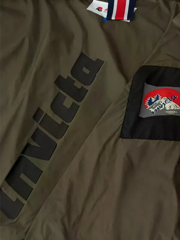 INVICTA Logo-patch Hooded Jacket - Black