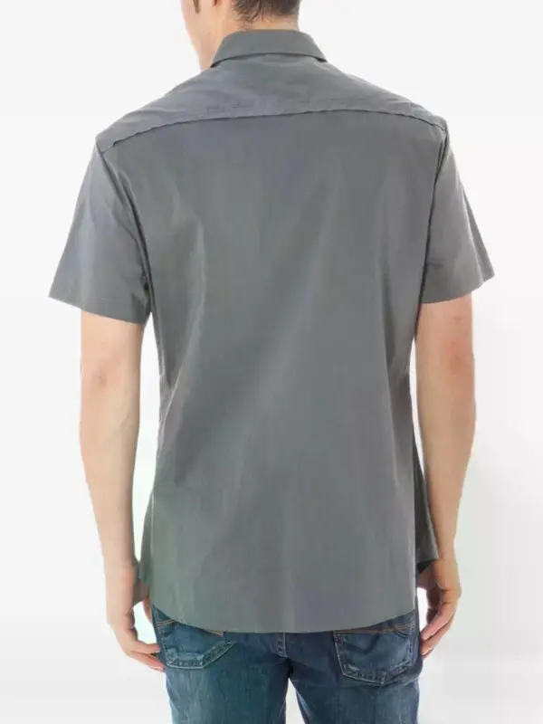 Costume National Slogan-print Short-sleeve Shirt