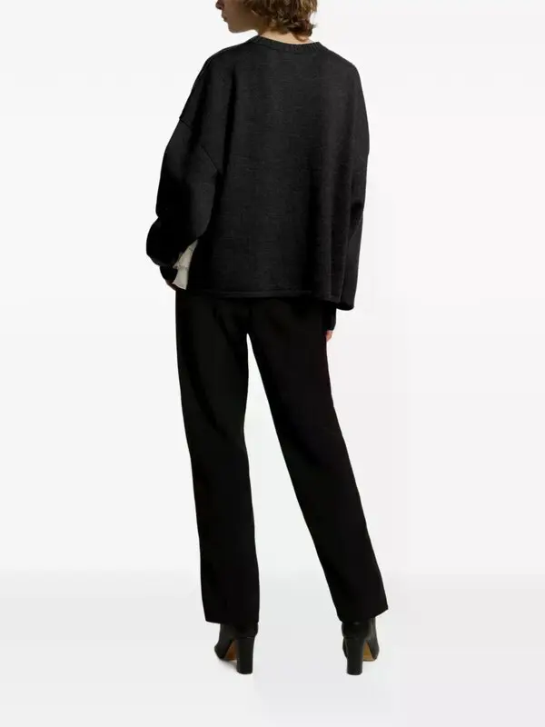 Alberta Ferretti Ruffle-trimmed Sweater