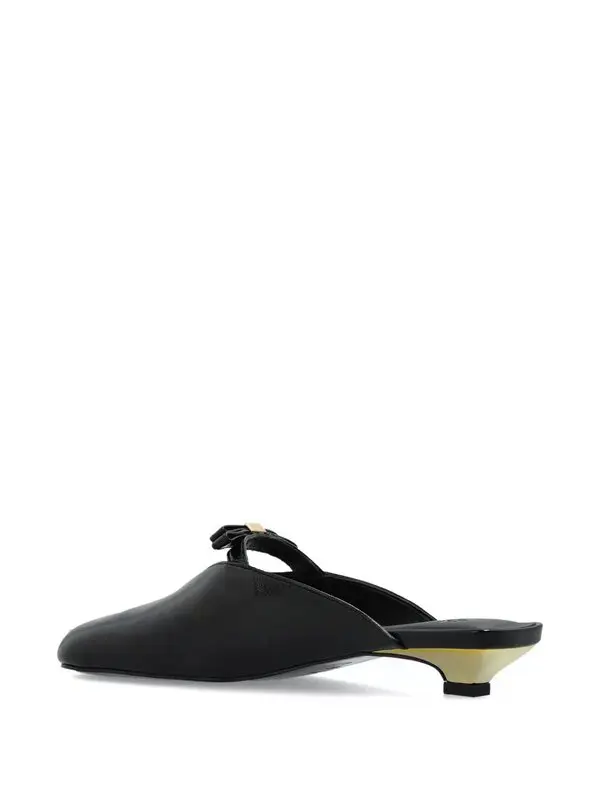 GANNI Bow-detail Mules