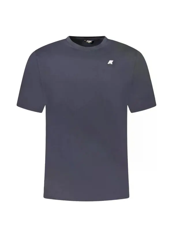K-WAY Logo-patch Crew-neck T-shirt