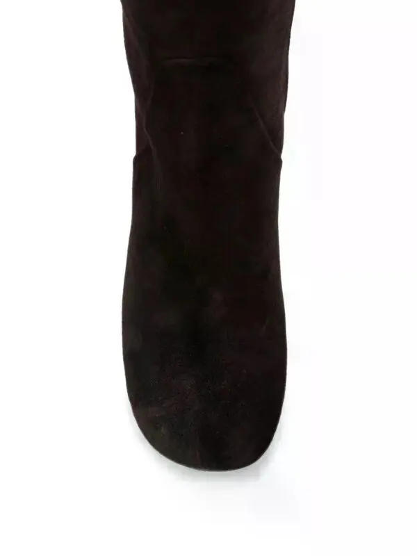 LISKA Buckle-detail Knee-high Boots