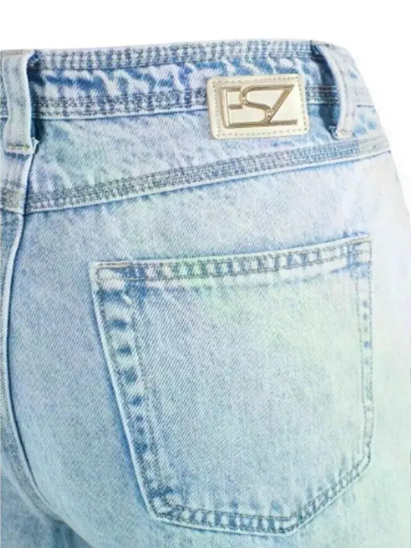 YES Star-stud Straight-leg Jeans