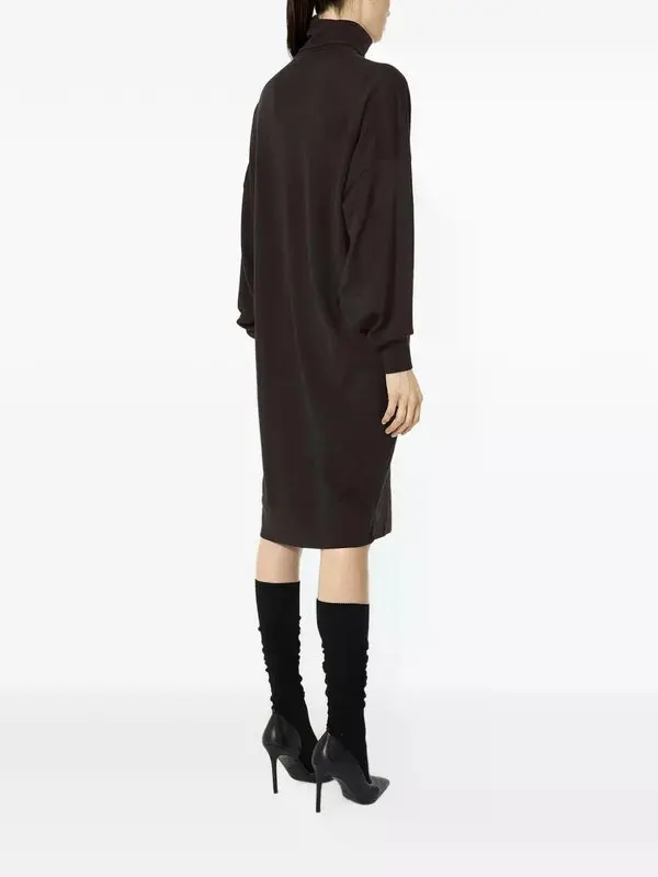 Wolford Merino-wool Turtleneck Midi Dress