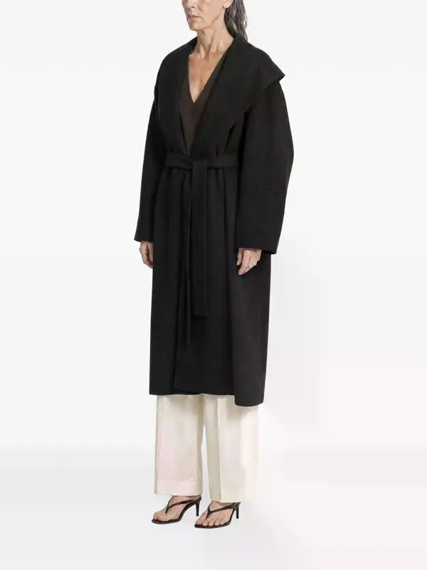TOTEME Hooded Belted Coat