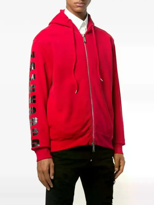 Dsquared2 Logo-print Zip-up Hoodie