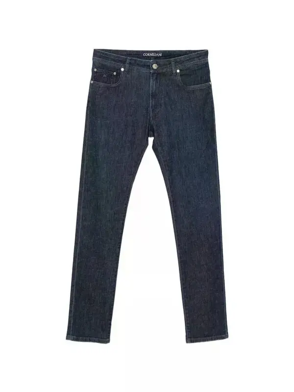 Corneliani Logo-patch Jeans
