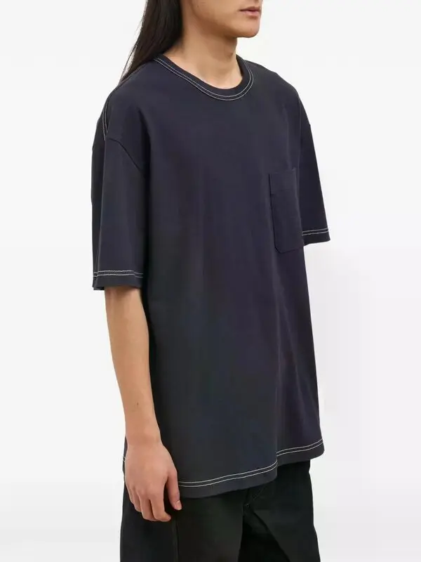 LEMAIRE Contrast-stitch Boxy T-shirt