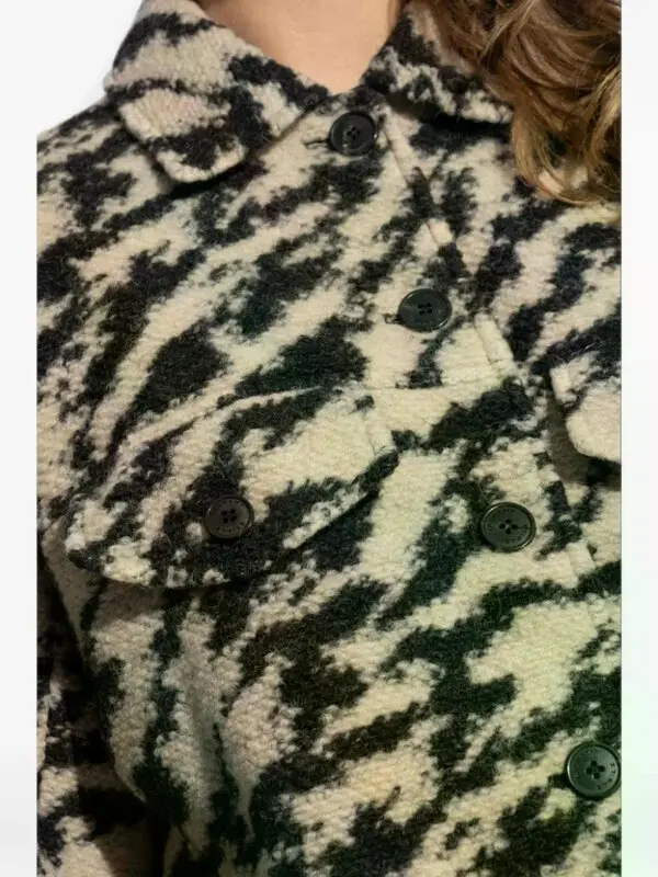 Isabel Marant Étoile Abstract-pattern Cropped Jacket