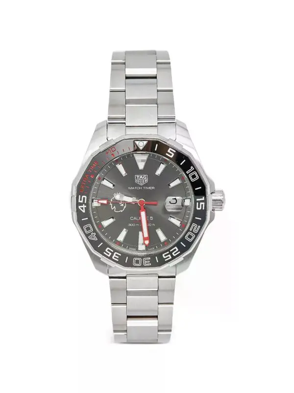 Tag Heuer Aquaracer Match Timer 43mm Watch - Grey