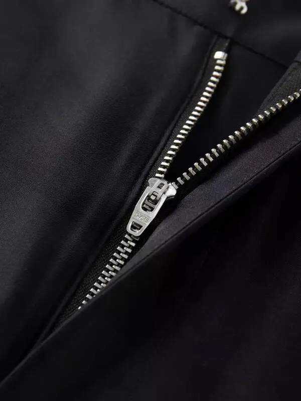 Shanghai Tang Mulberry-silk Tailored Trousers