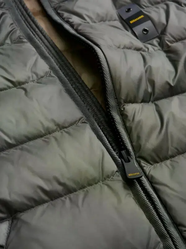 BLAUER. Quilted Hooded Jacket