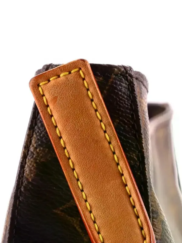 LOUIS VUITTON Looping Handbag Monogram Canvas Gm Shoulder Bag
