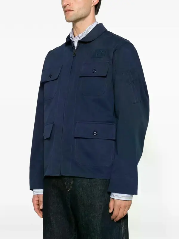 Kenzo Flying Boke Multi-pocket Shirt Jacket