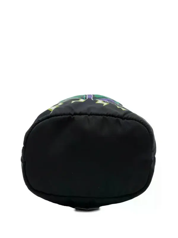 Prada 2013-2026 Universal Studios Tessuto Frankenstein Heart Drawstring Pouch