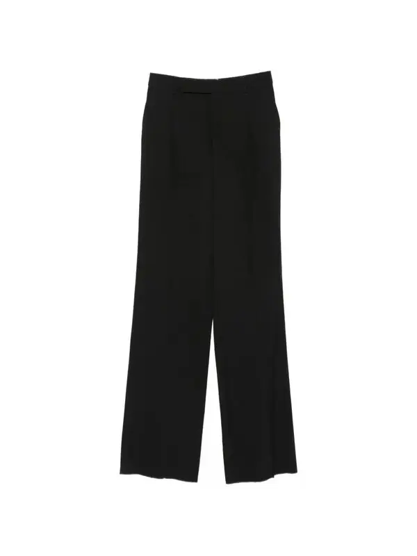 Saint Laurent Pleated Wide-leg Trousers