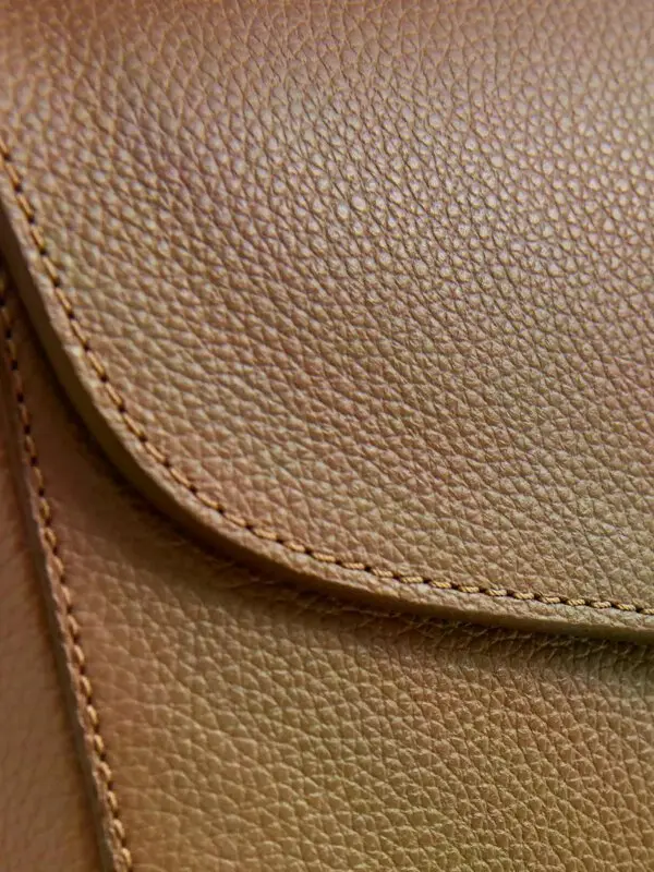 ATP ATELIER Arezzo Grained Leather Shoulder Bag