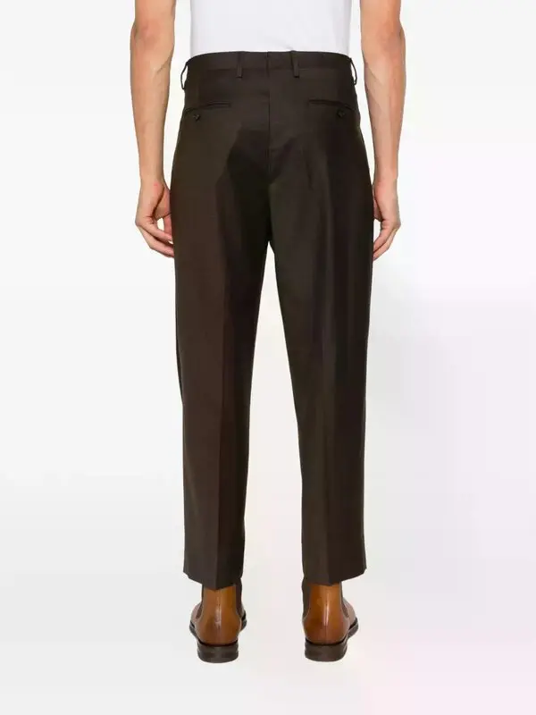 BRIGLIA 1949 Pleated Tapered Trousers