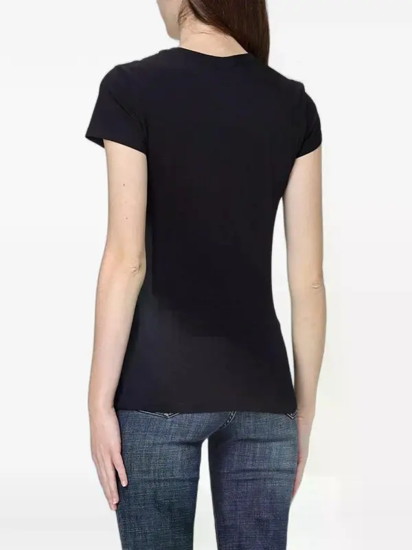 Armani Exchange Rhinestone-embellished T-shirt
