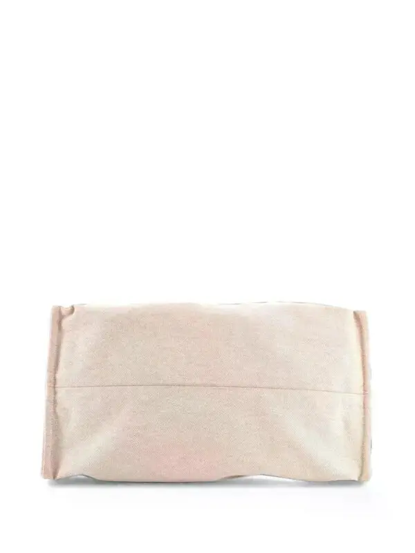 Hermès Beach Bag Printed Canvas Tote Bag
