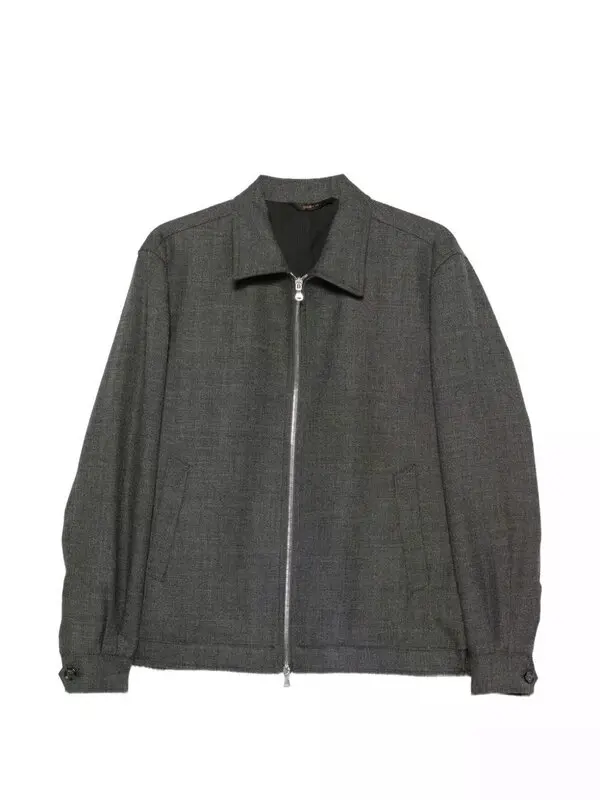 BRIGLIA 1949 Zip-up Shirt Jacket