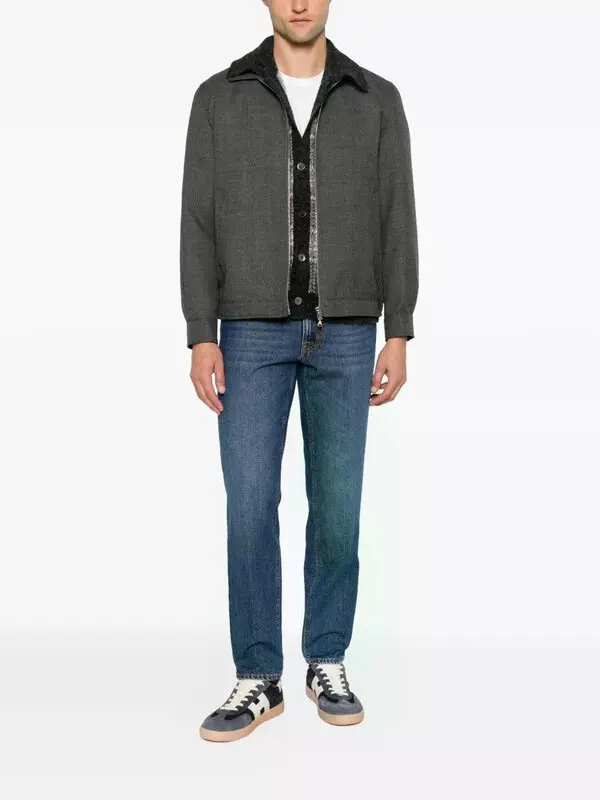 BRIGLIA 1949 Zip-up Shirt Jacket